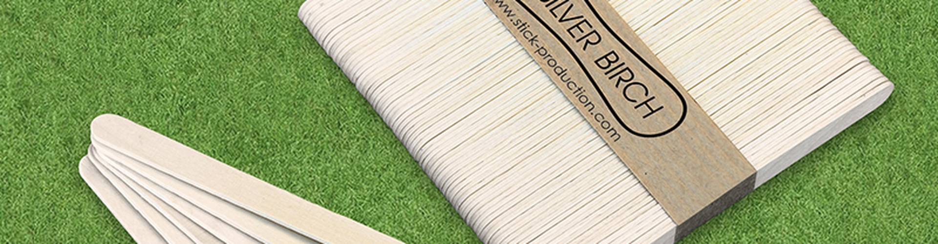 Купить деревянные размешиватели для кофе 115 мм в розницу (кассеты)